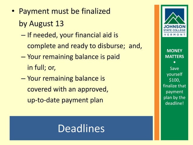 Money Matters Presentation | PPT