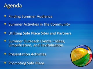 Summer Outreach and Awareness | PPT