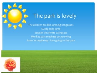 Summer poem all class | PPTX