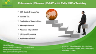 Summer Practical Training Program By Talent Magnifier | PPT