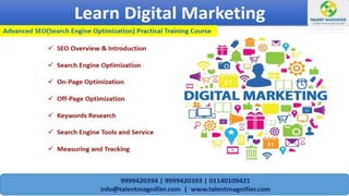 Summer Practical Training Program By Talent Magnifier | PPTX