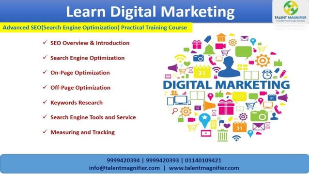 Summer Practical Training Program By Talent Magnifier | PPT