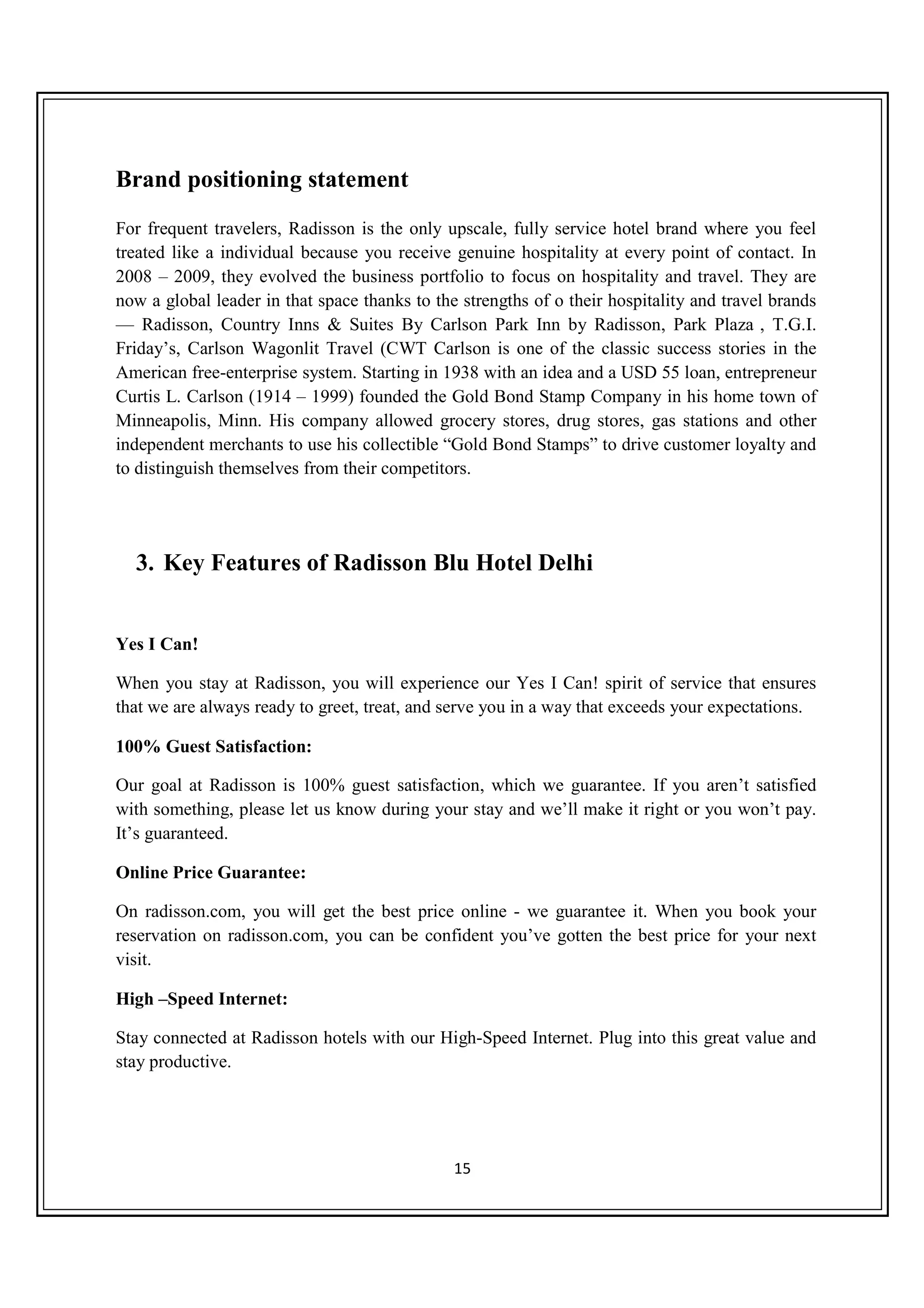 Radisson Blu Hotel Delhi By 2020 | PDF