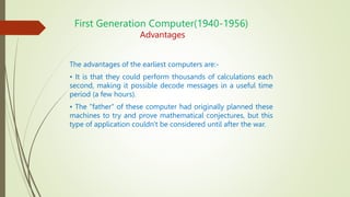 SUMMER PROJECT PRESENTATION ON GENERATIONS OF COMPUTER.pptx