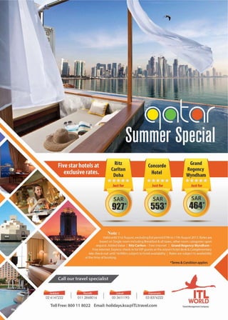Summer rates 5 star hotels | PDF