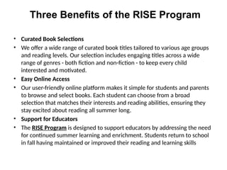 Summer Reading and Writing Activities for Kids | PPT