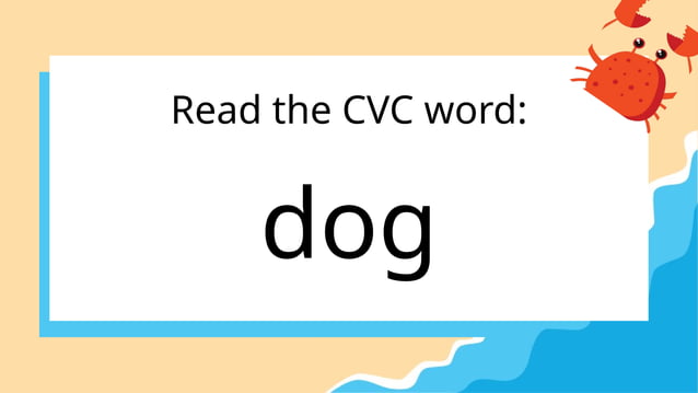 Summer Reading CVC Words Presentation in Illustrative Style.pptx