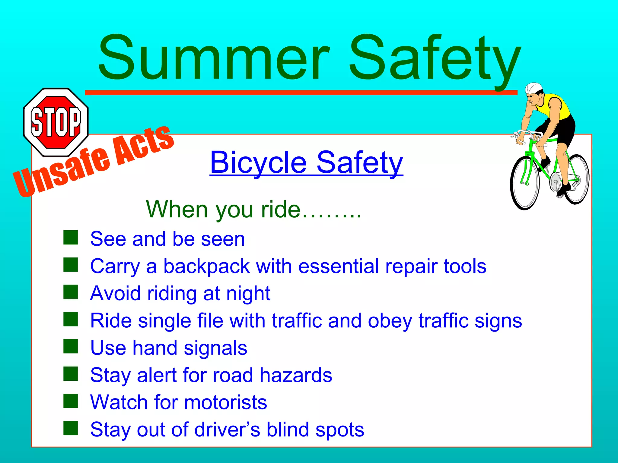 Summer Safety | PPT