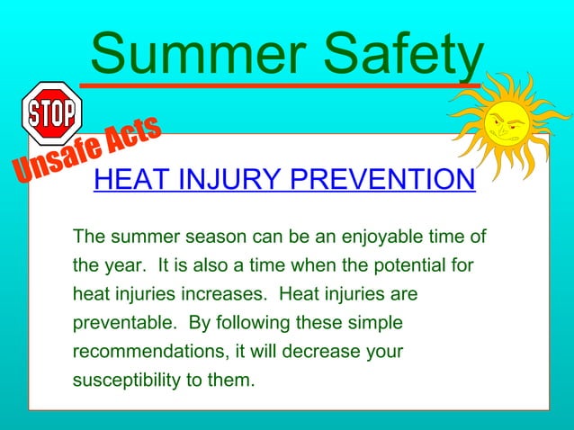 Summer Safety | PPT