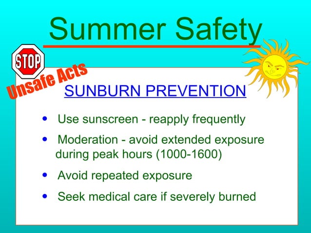 Summer Safety | PPT