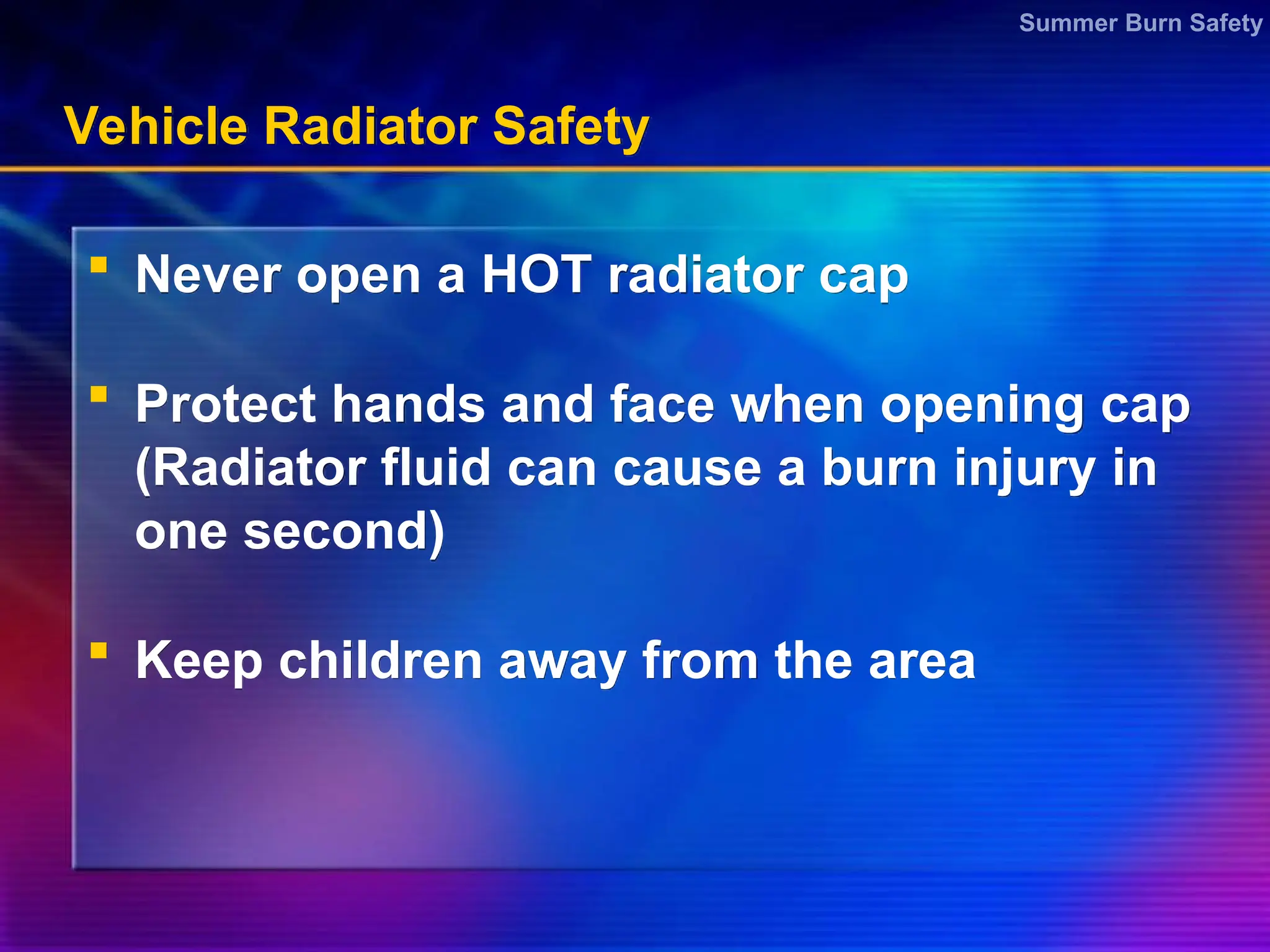 summer safety precaution measures to implement | PPT