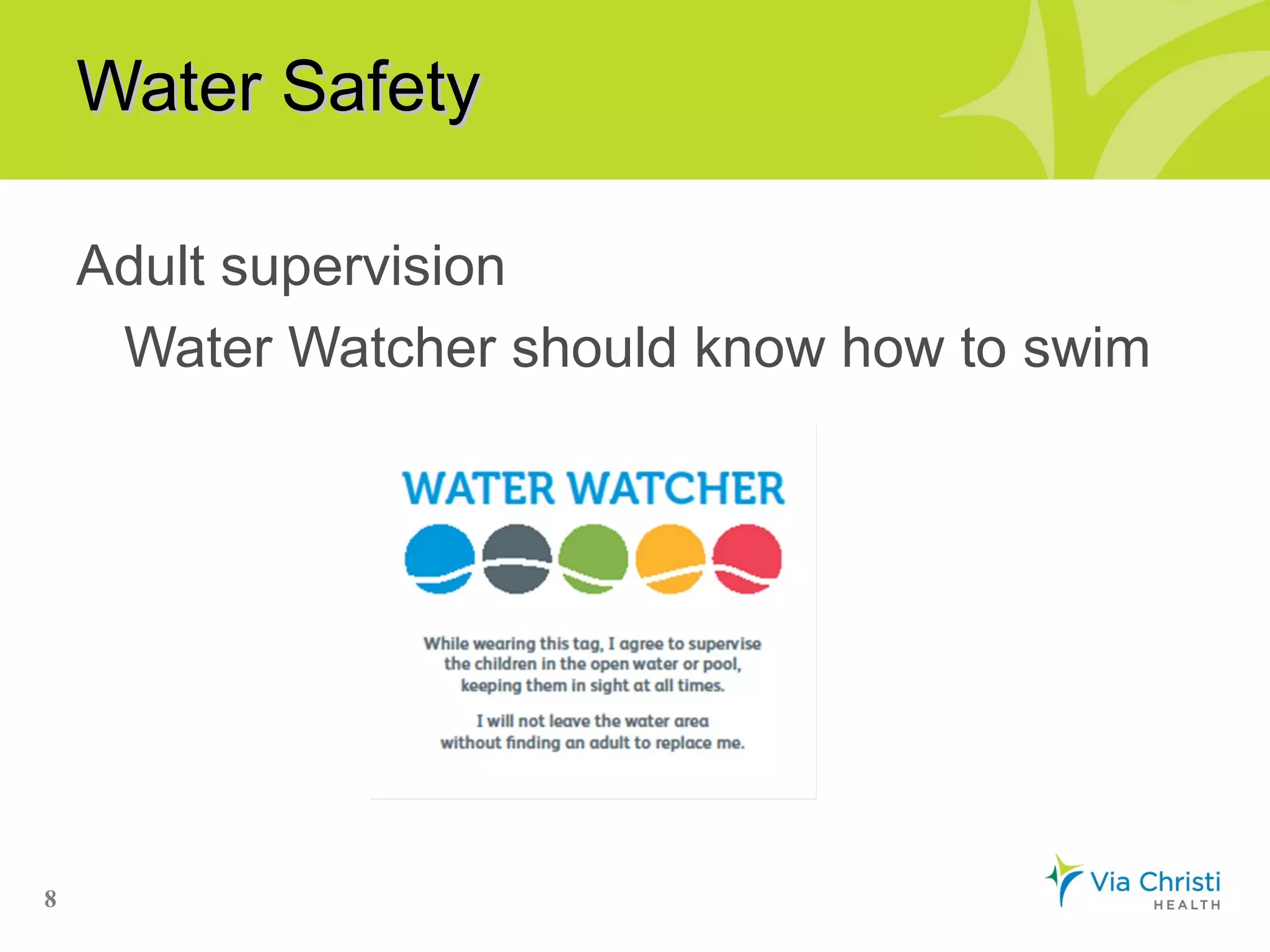 Via Christi Safe Kids Summer Safety Tips for Parents | PPT