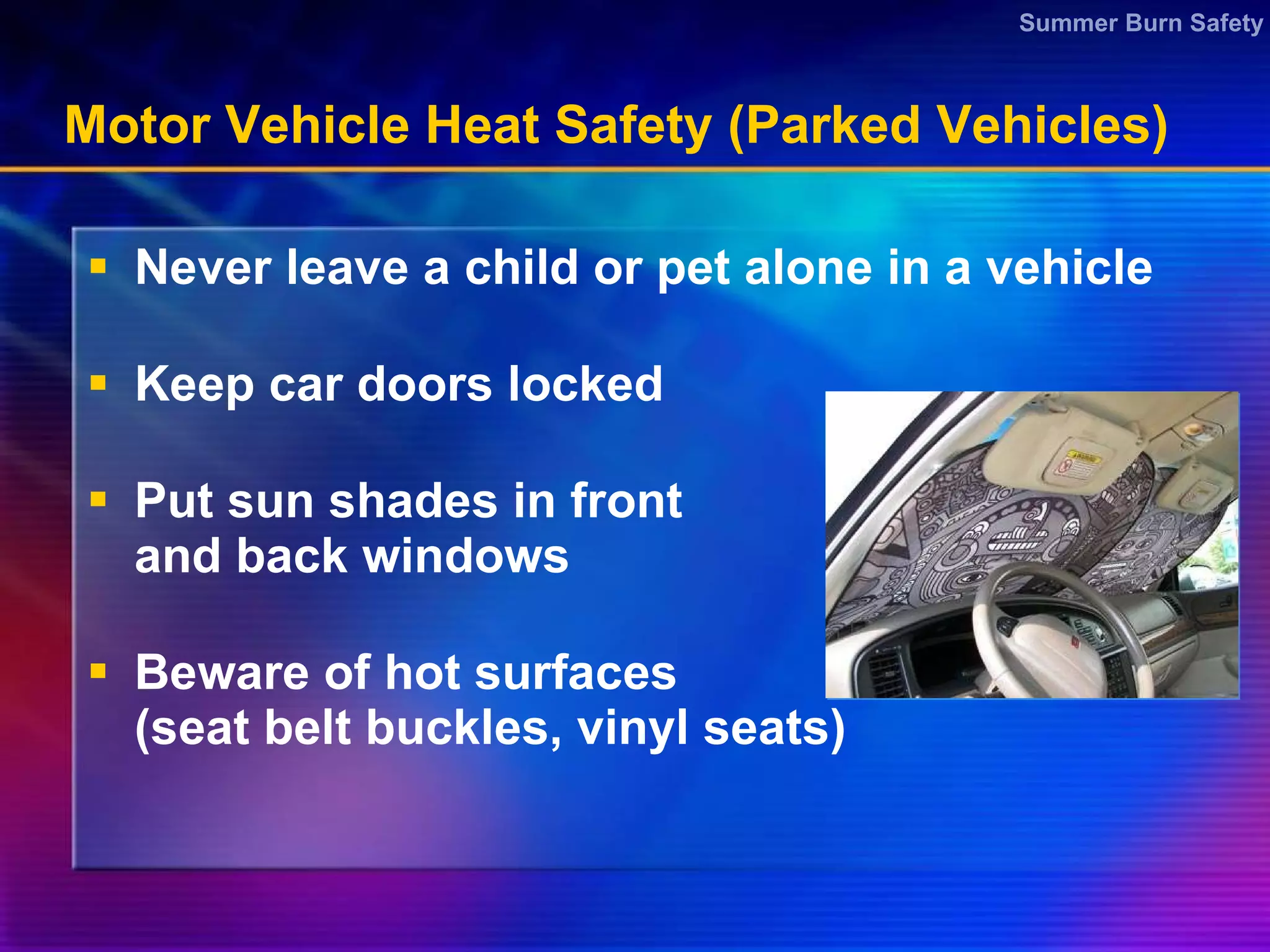 Summer safety powerpoint presentation | PPT