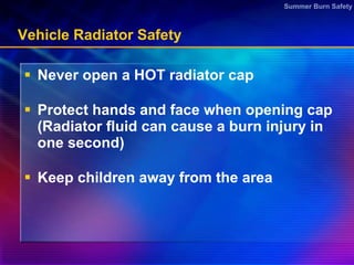 Summer safety powerpoint presentation | PPT