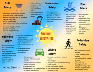 Summer Safety Tips | PDF