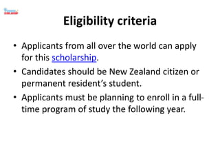 Summer Scholarship by faculty of Agriculture and Life.pptx