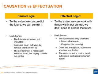 Solvay Summer School 2010 - Part 2: Entrepreneurial management | PPT