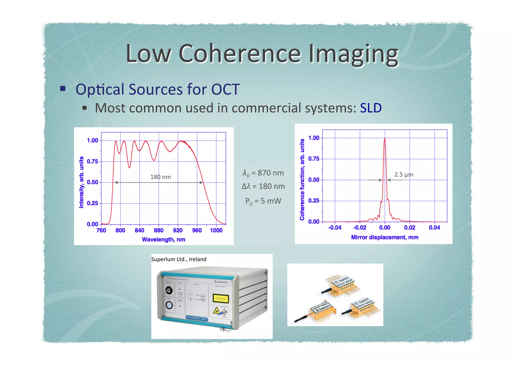 Low Coherence Interferometry: From Sensor Multiplexing to Biomedical Imaging | PDF | Physics ...