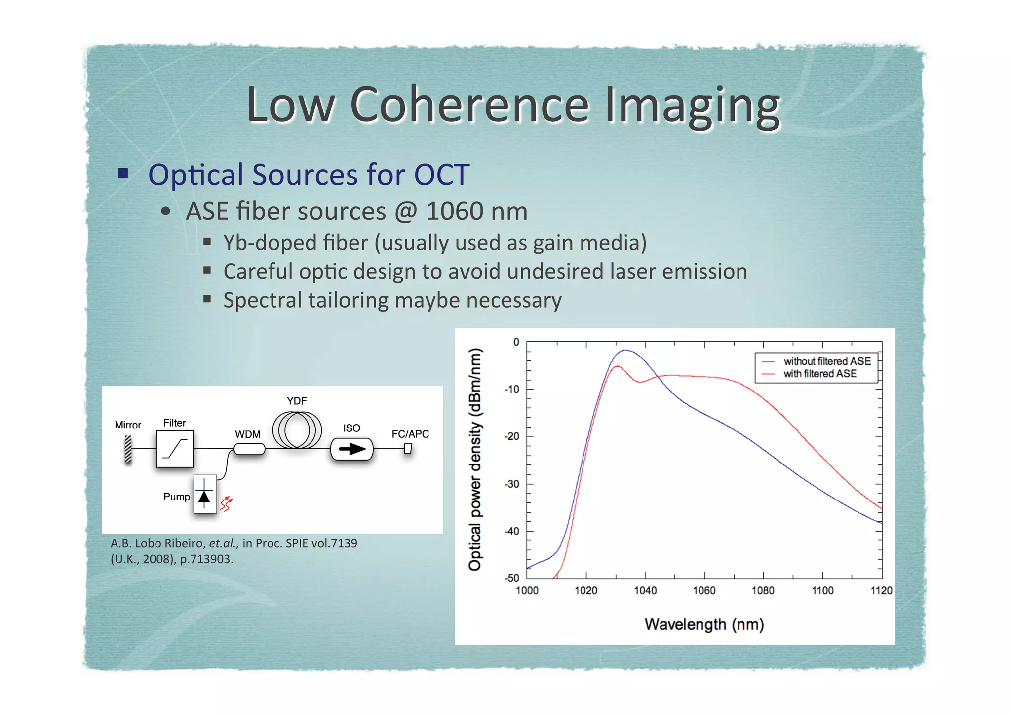 Low Coherence Interferometry: From Sensor Multiplexing to Biomedical Imaging | PDF | Physics ...
