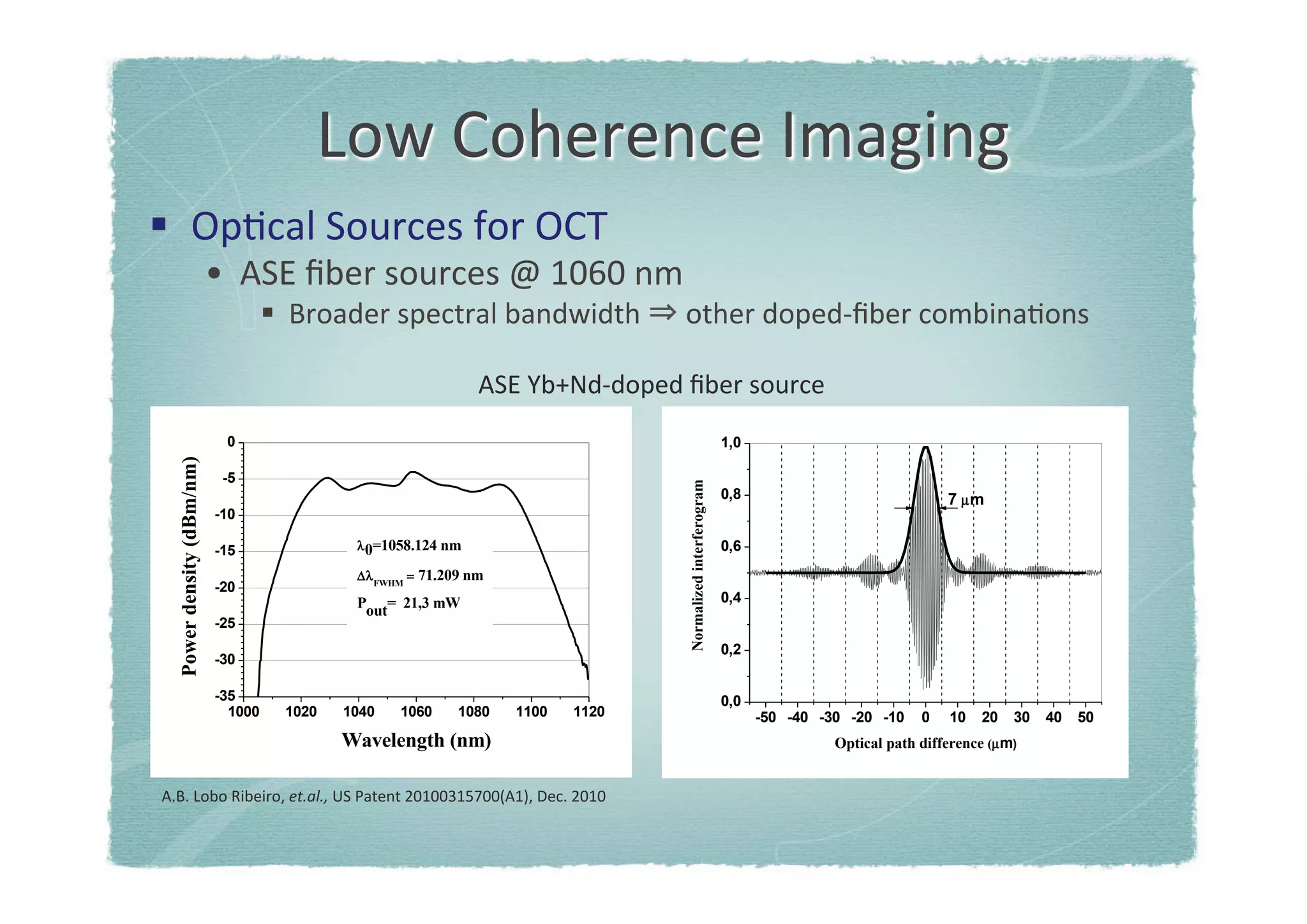 Low Coherence Interferometry: From Sensor Multiplexing to Biomedical Imaging | PDF | Physics ...