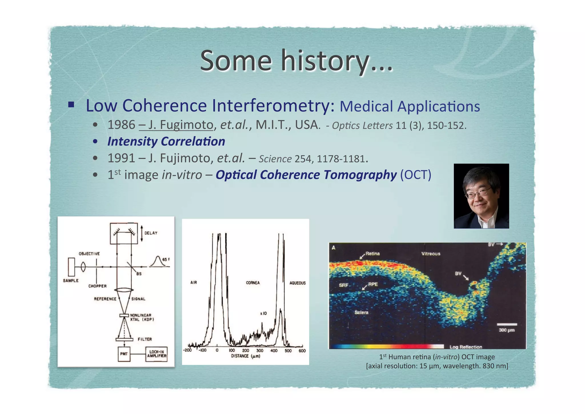 Low Coherence Interferometry: From Sensor Multiplexing to Biomedical Imaging | PDF | Physics ...