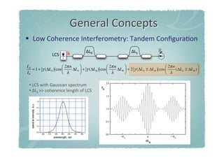 Low Coherence Interferometry: From Sensor Multiplexing to Biomedical Imaging | PDF | Physics ...