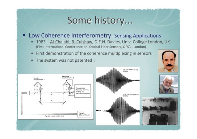 Low Coherence Interferometry: From Sensor Multiplexing to Biomedical Imaging | PDF | Physics ...