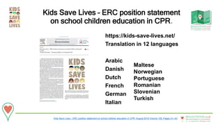 Kids save lives | PPTX