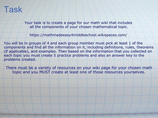 Summer school math_task | PPT | Homework and Study | Education