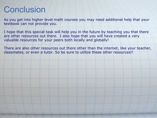 Summer school math_task | PPT