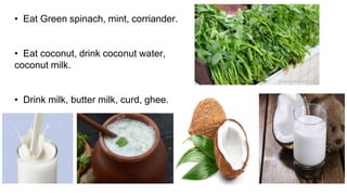 GREESHMA RITUCHARYA (Summer season regimen).pptx