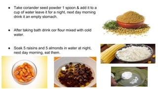 GREESHMA RITUCHARYA (Summer season regimen).pptx