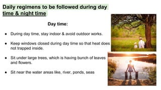 GREESHMA RITUCHARYA (Summer season regimen).pptx