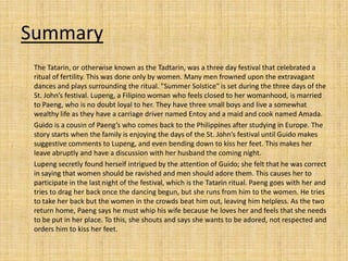 Summer solstice report. | PPTX