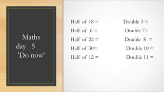 English and Maths Term 6 | PPTX