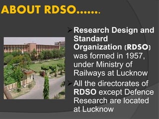 RDSO SUMMER TRAINING PPT FOR ECE | PPT | Free Download