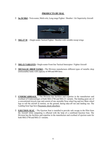 HAL KORWA SUMMER TRAINING REPORT | PDF