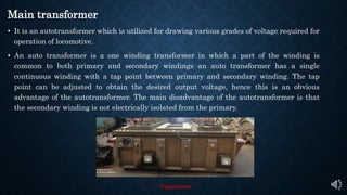 "Operational and Technical Overview of Electric Locomotives at the ...