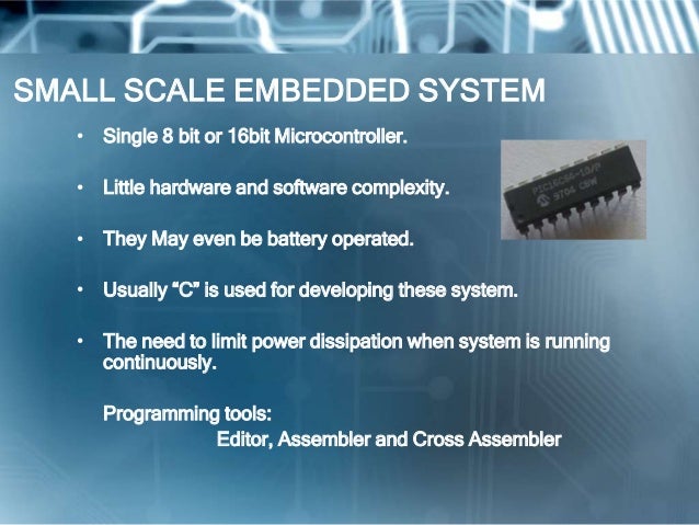 Summer training embedded system and its scope