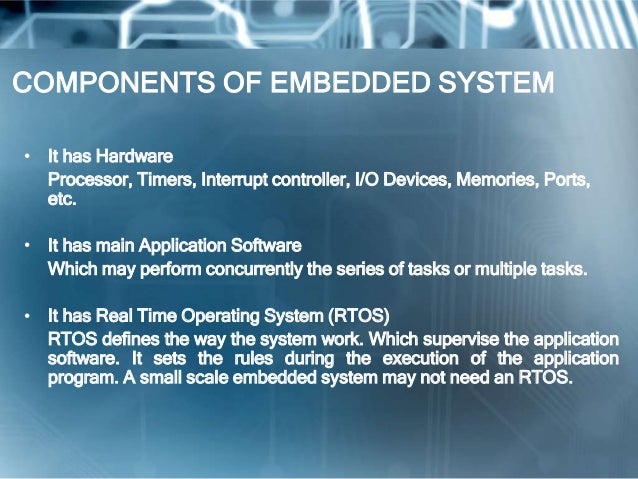 Summer training embedded system and its scope
