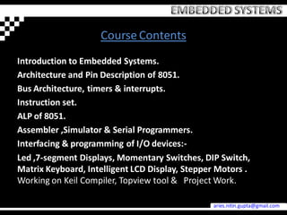 Summer training introduction on embedded | PPT