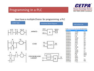 Summer training plc & scada | PDF | Robotics | Technology & Computing