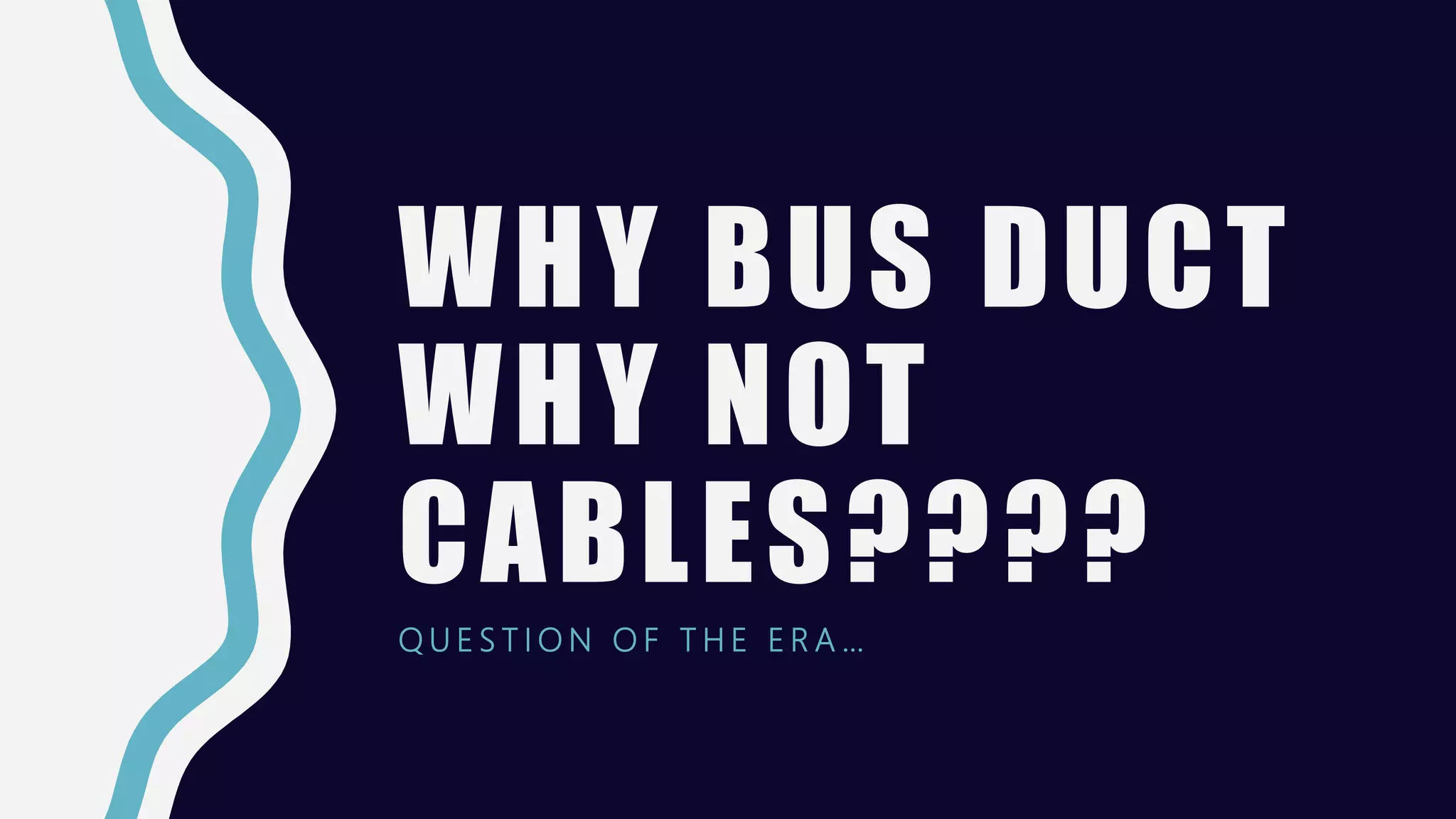 Bus Ducts or Hollow conductors | PPTX
