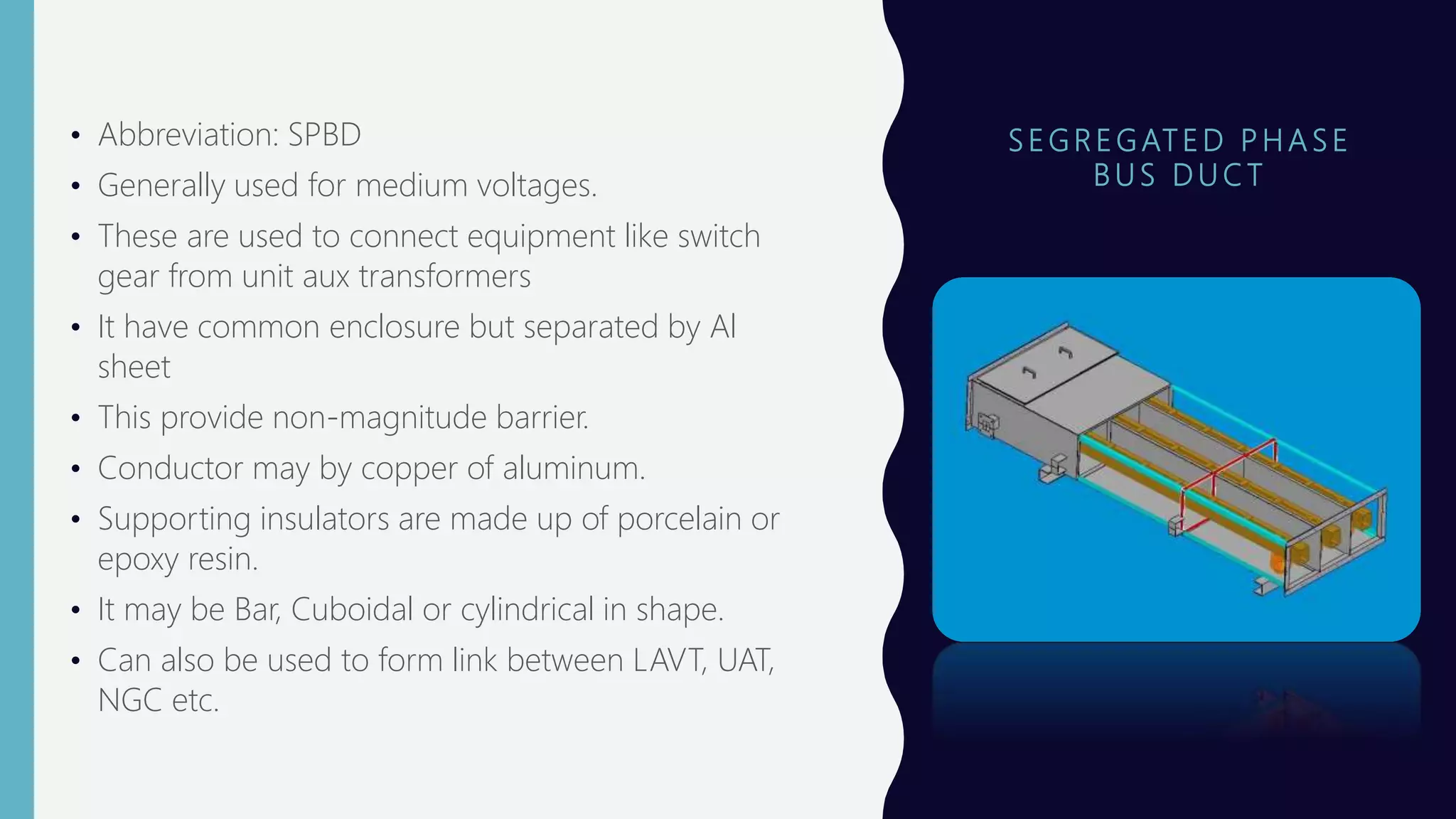 Bus Ducts or Hollow conductors | PPTX