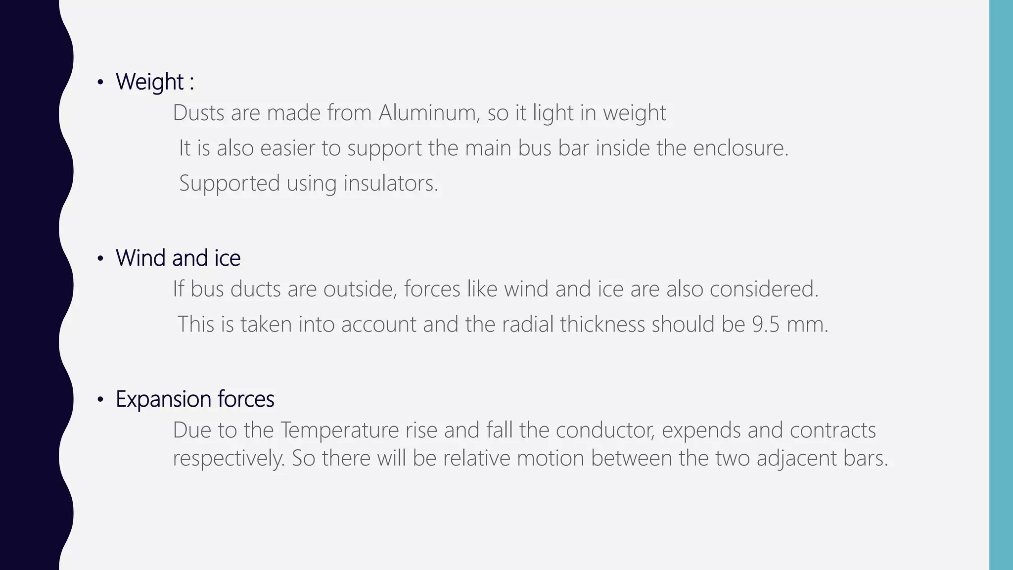 Bus Ducts or Hollow conductors | PPTX