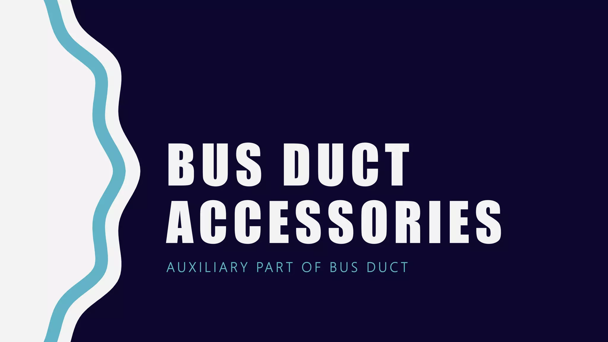 Bus Ducts or Hollow conductors | PPTX