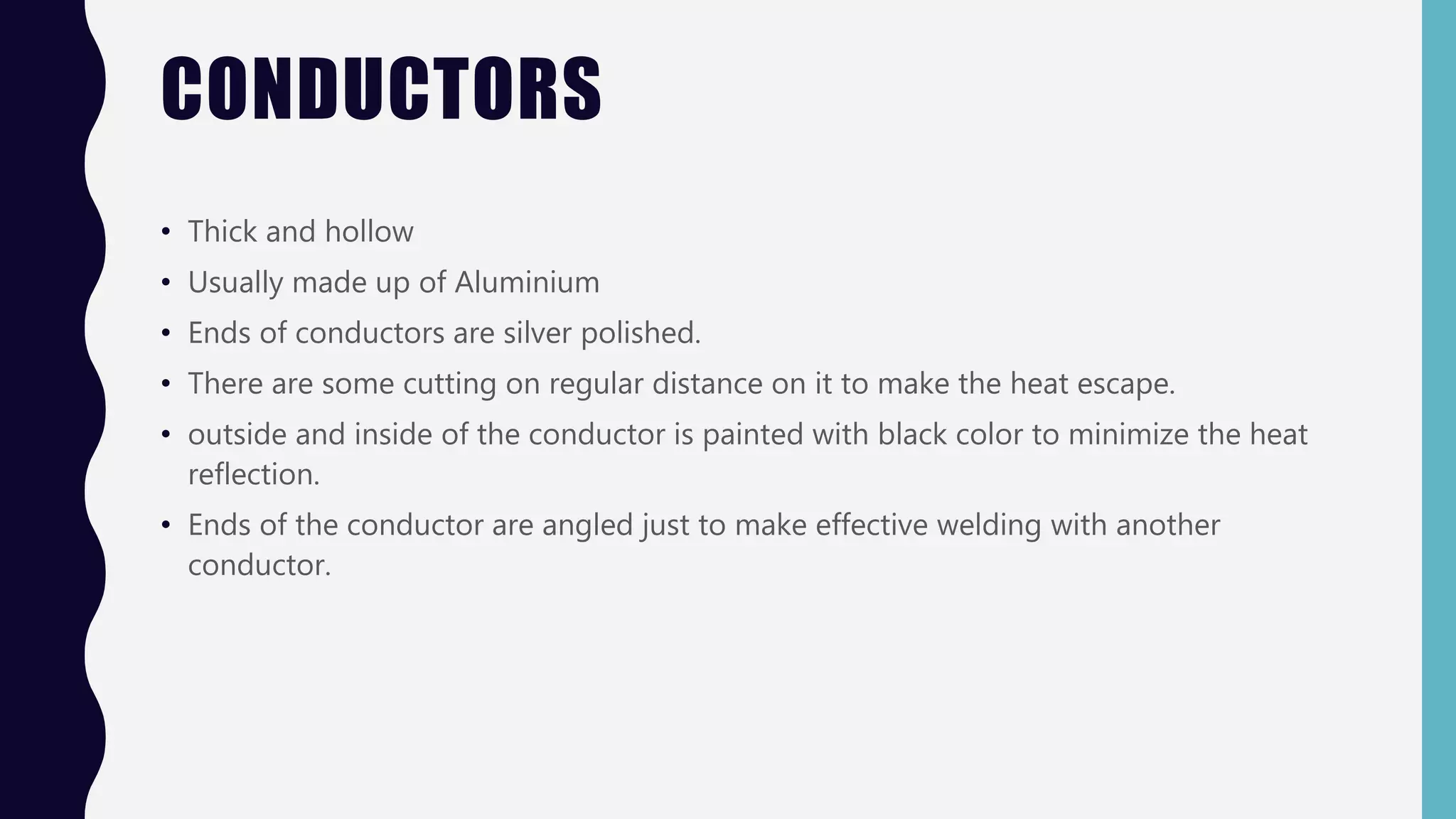 Bus Ducts or Hollow conductors | PPTX