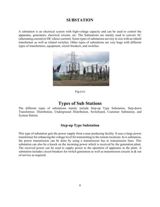 33/11 Kv Substation Summer Training Report Of UPPCL | PDF