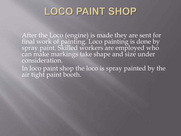 Summer training at dlw varanasi | PPTX | Rail Travel | Travel Type