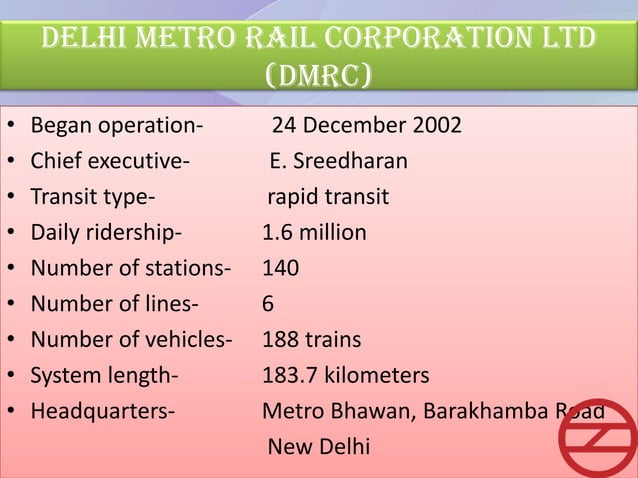 Summer training DMRC ppt | PPT